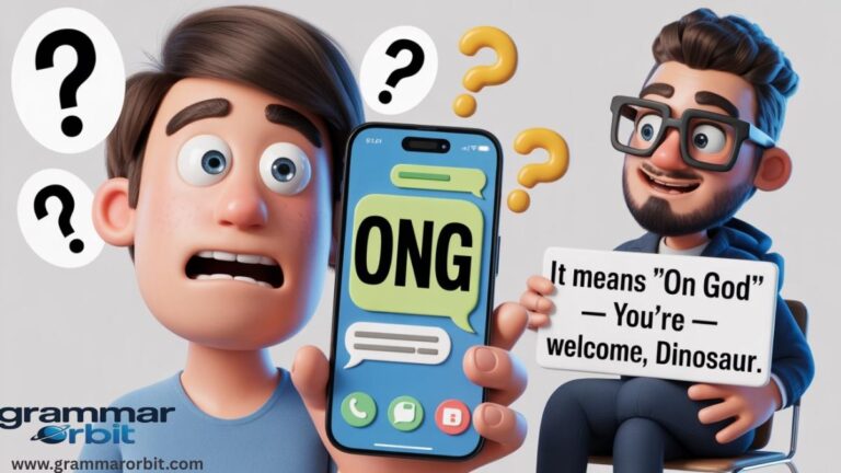 Ong Meaning in Text: A Complete Guide for Online Users - Grammar Orbit