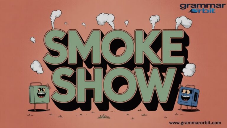 What Does "Smoke Show" Mean? The Surprising Truth Behind - Grammar Orbit