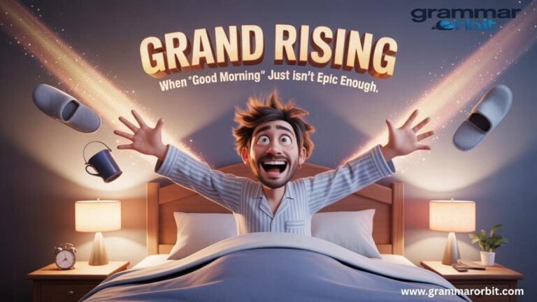 Grand Rising Meaning, Origins, and How It Impacts Your Day - Grammar Orbit