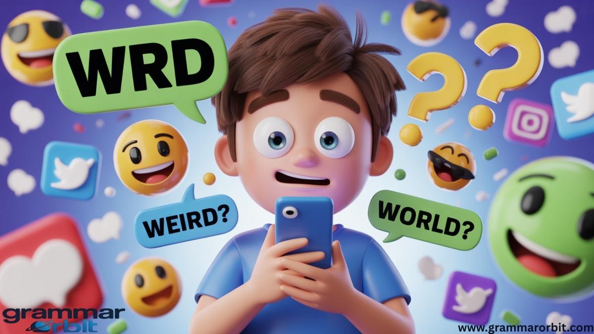 WRD Meaning in Text: A Complete Guide - Grammar Orbit