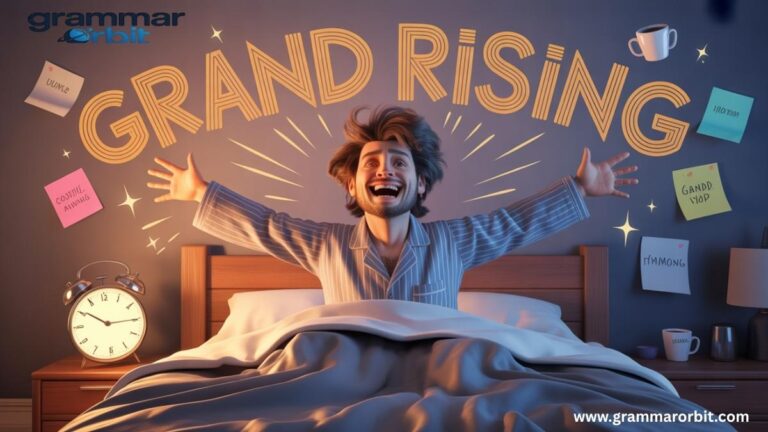Grand Rising Meaning, Origins, and How It Impacts Your Day - Grammar Orbit