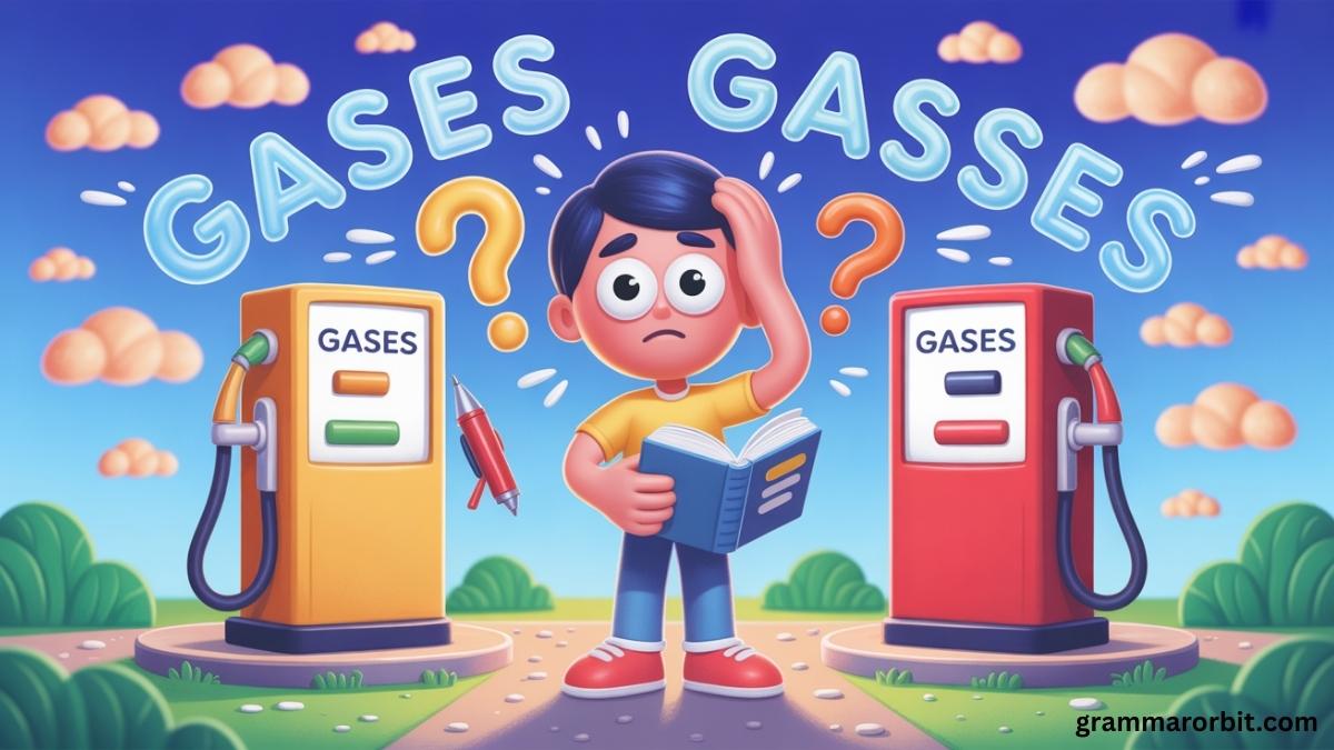 Gases or Gasses What’s the Real Difference? - Grammar Orbit