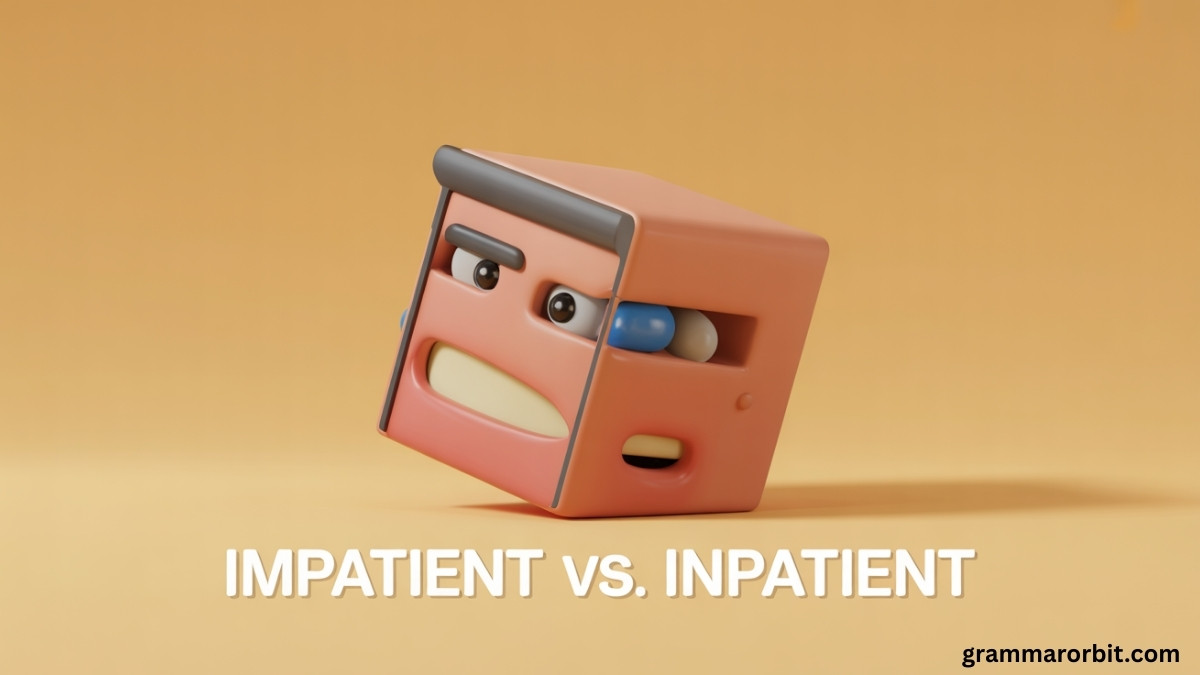 Impatient vs Inpatient: Understanding the Key Differences - Grammar Orbit