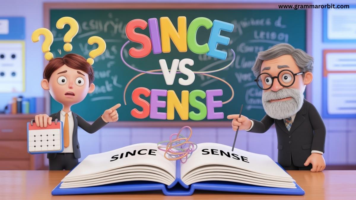 Since vs Sense The Ultimate Difference, Meaning - Grammar Orbit