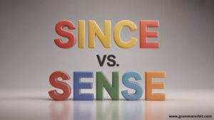 Since vs Sense The Ultimate Difference, Meaning - Grammar Orbit