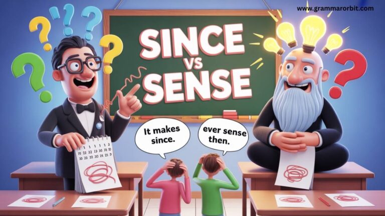 Since vs Sense The Ultimate Difference, Meaning - Grammar Orbit