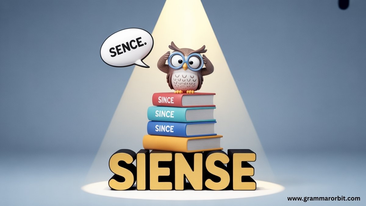 Since vs Sense The Ultimate Difference, Meaning - Grammar Orbit