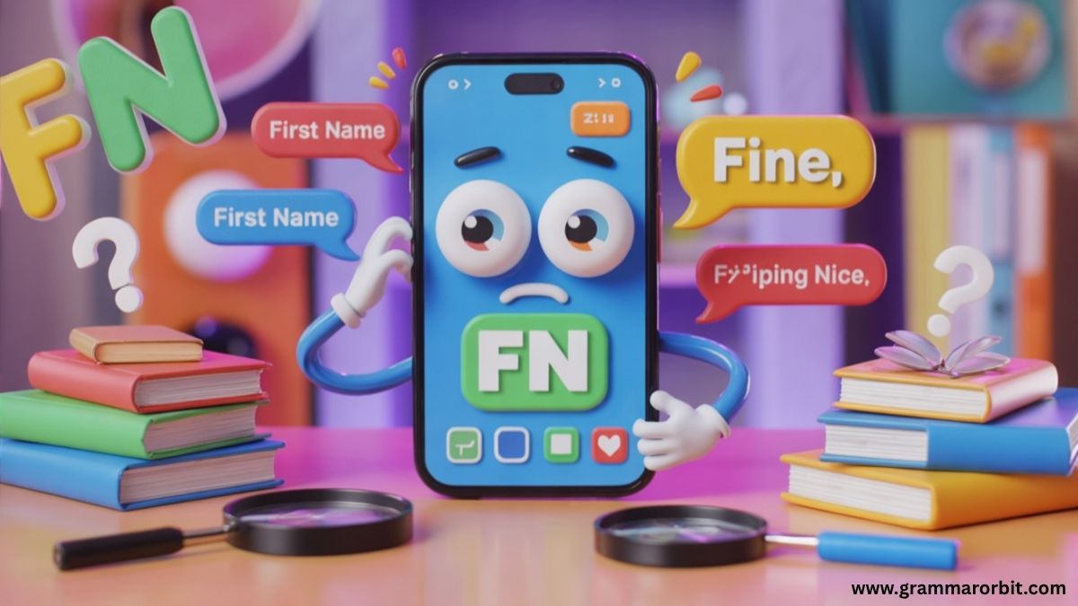 FN Meaning in Text 📱: What “FN” Really Means Across Chats - Grammar Orbit