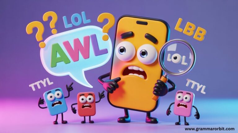 AWL Meaning in Text: What It Really Means and How to Respond - Grammar ...