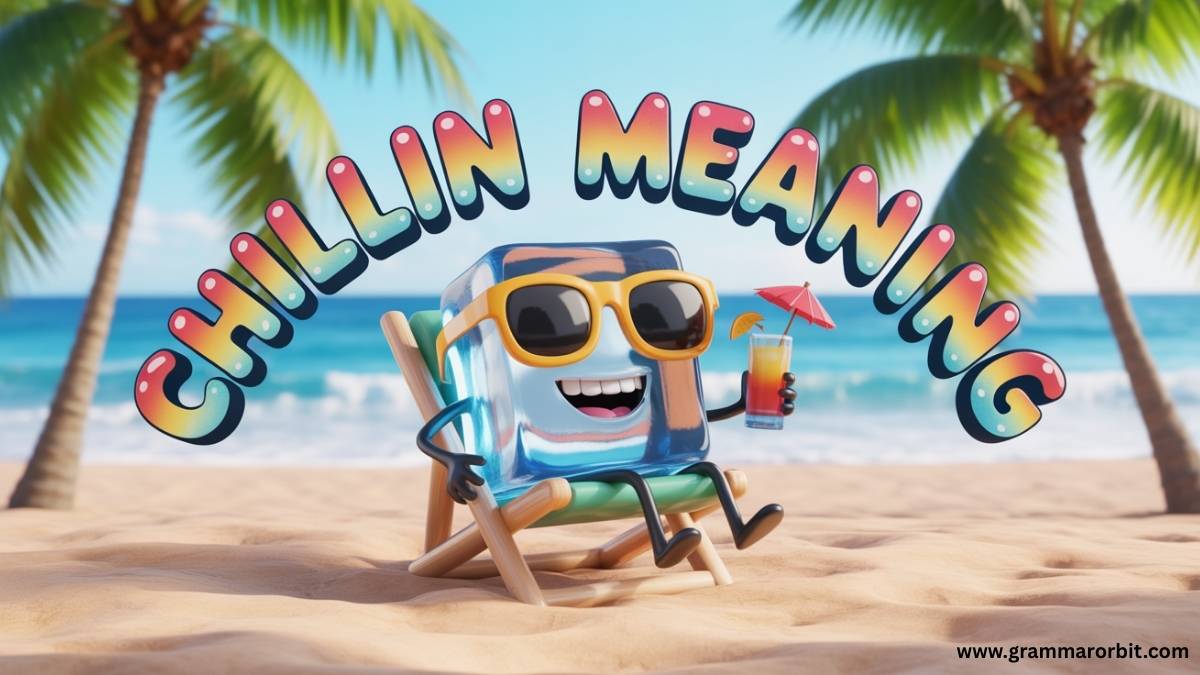 Chillin Meaning Origin Usage - Grammar Orbit