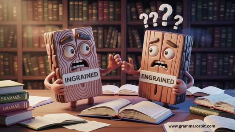 Ingrained or Engrained What Is the Difference? - Grammar Orbit
