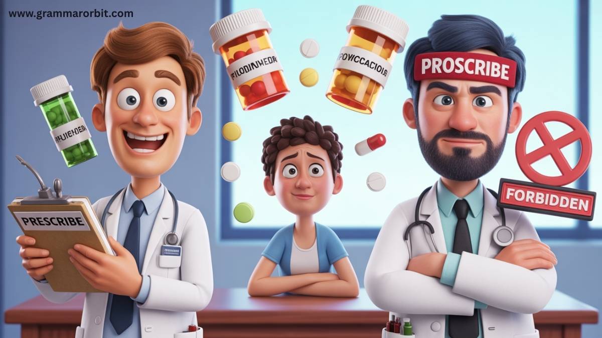 Prescribe vs Proscribe Meaning Usage and Key Differences - Grammar Orbit