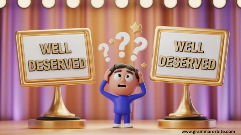 Well Deserved or Well Deserved? Mastering Hyphenation - Grammar Orbit