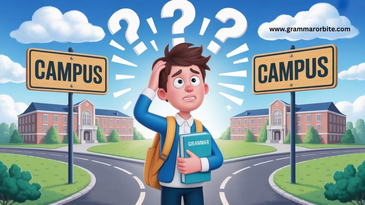 Campus or Campuss? A Complete Grammar Guide - Grammar Orbit
