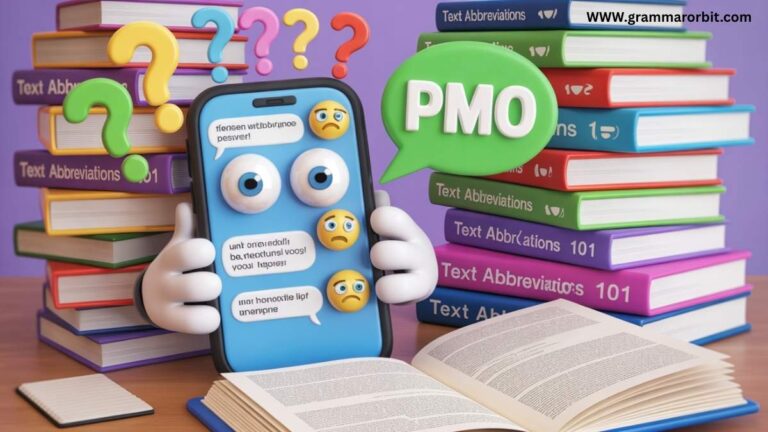 What Does PMO Mean in Text? A Complete Guide - Grammar Orbit