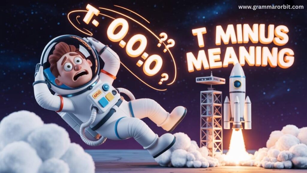 T Minus Meaning Origin and How to Use it - Grammar Orbit