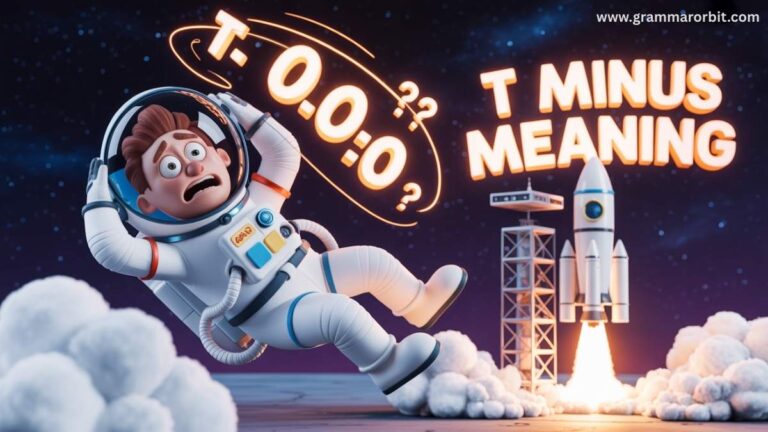T Minus Meaning Origin and How to Use it - Grammar Orbit