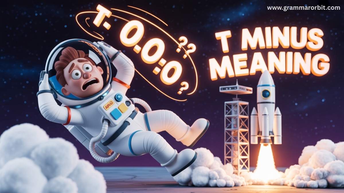 T Minus Meaning Origin and How to Use it - Grammar Orbit