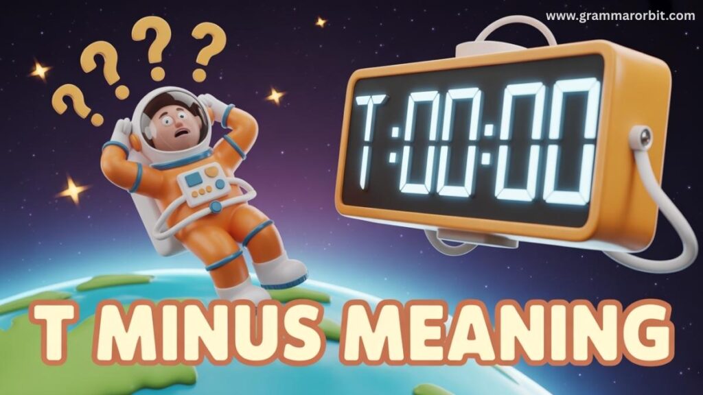 T Minus Meaning Origin and How to Use it - Grammar Orbit