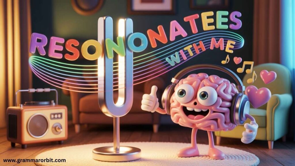 Resonates With Me Meaning Origin and How to Use - Grammar Orbit