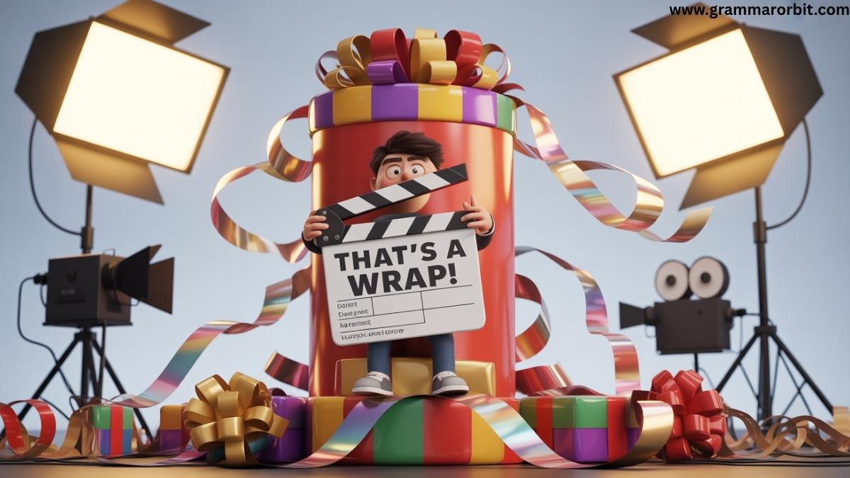 That’s A Wrap Meaning Origin and Usage - Grammar Orbit