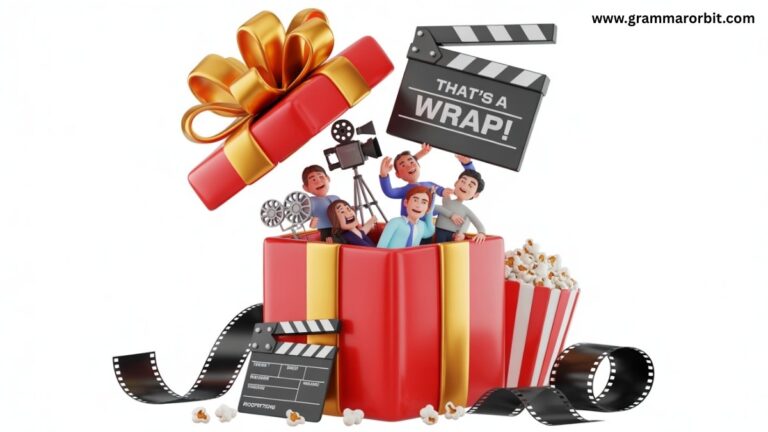 That’s A Wrap Meaning Origin and Usage - Grammar Orbit