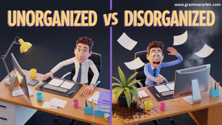 Unorganized vs Disorganized – Understanding the Key Differences ...