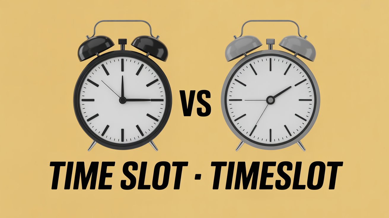 Time Slot vs Timeslot What’s the Right Form? - Grammar Orbit