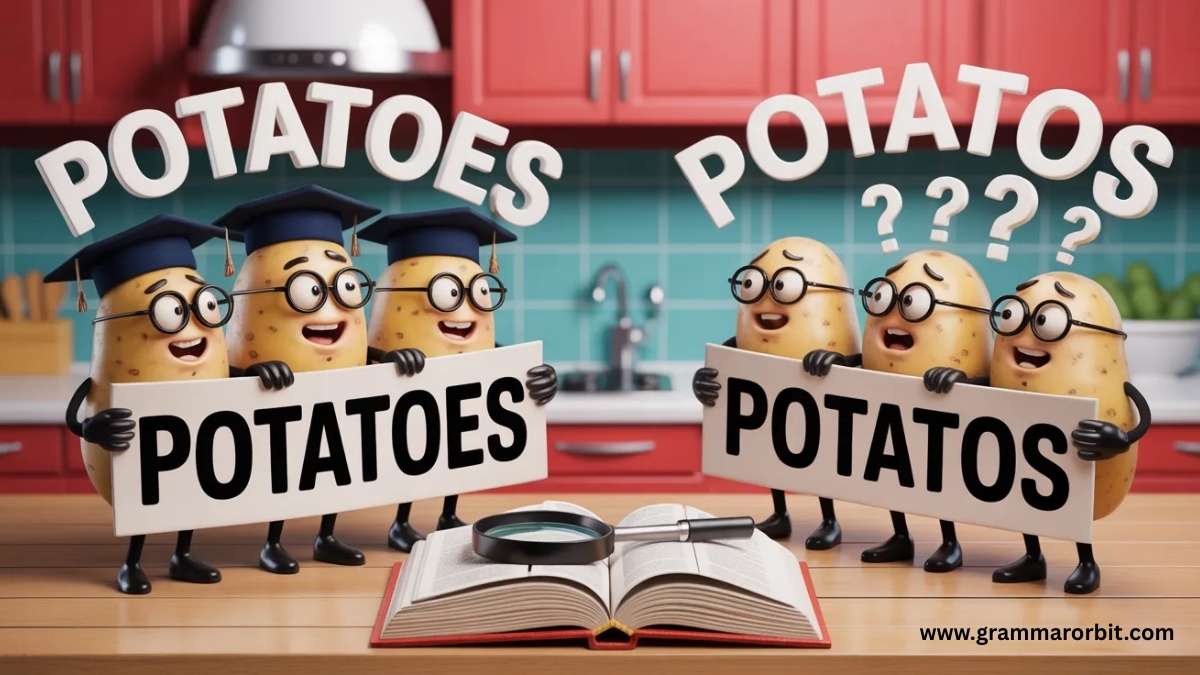 Potatoes or Potatos Which Is the Correct Spelling? - Grammar Orbit