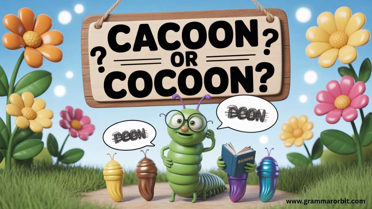 Cacoon or Cocoon Which Spelling is Correct? A Complete Guide - Grammar ...