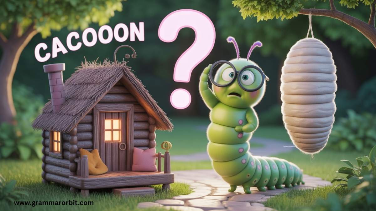 Cacoon or Cocoon Which Spelling is Correct? A Complete Guide - Grammar ...