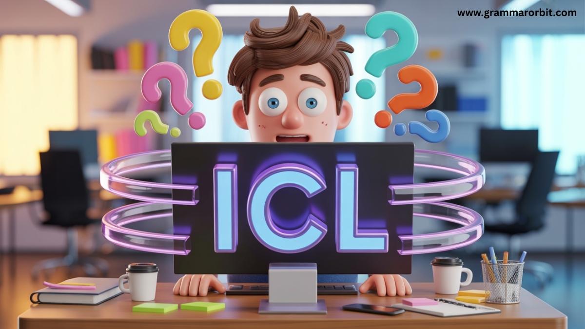ICL Meaning: in Text Slang Explained - Grammar Orbit
