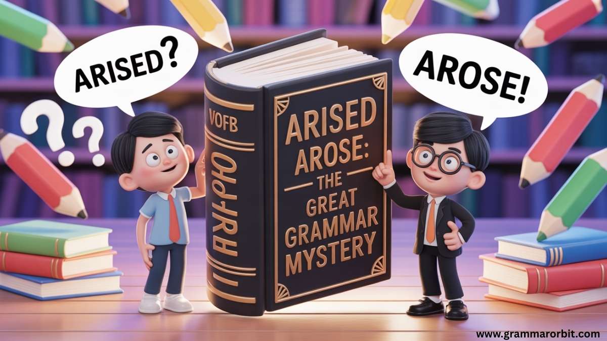 Arised or Arose: What’s the Correct Past Tense of Arise? (2026 ...