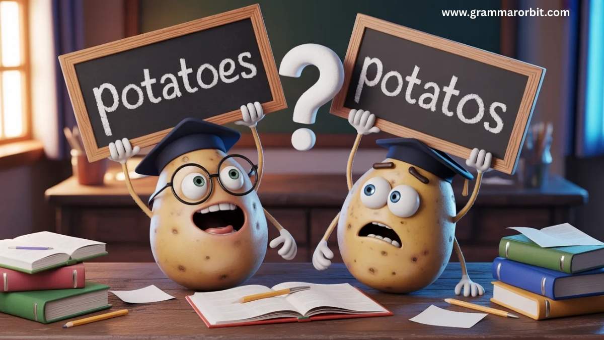 Potatoes or Potatos Which Is the Correct Spelling? - Grammar Orbit