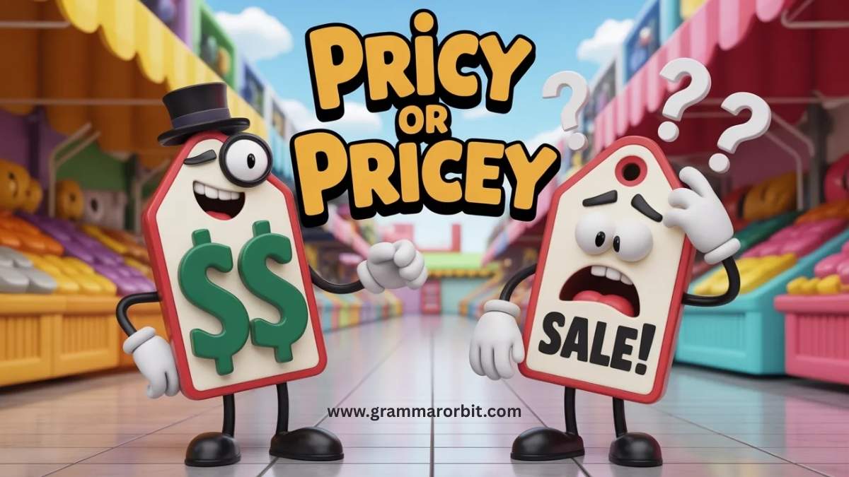 Pricy or Pricey Which Spelling Is Correct - Grammar Orbit