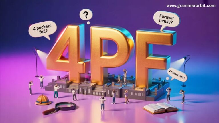 4PF Meaning: Definition, Origin, and Cultural Impact - Grammar Orbit