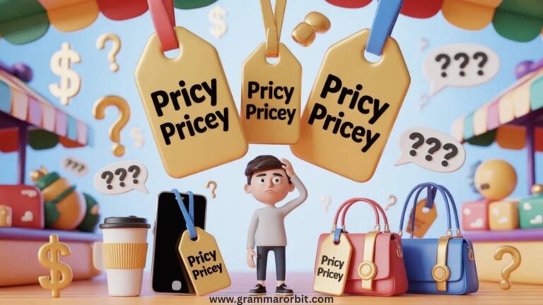 Pricy or Pricey Which Spelling Is Correct - Grammar Orbit