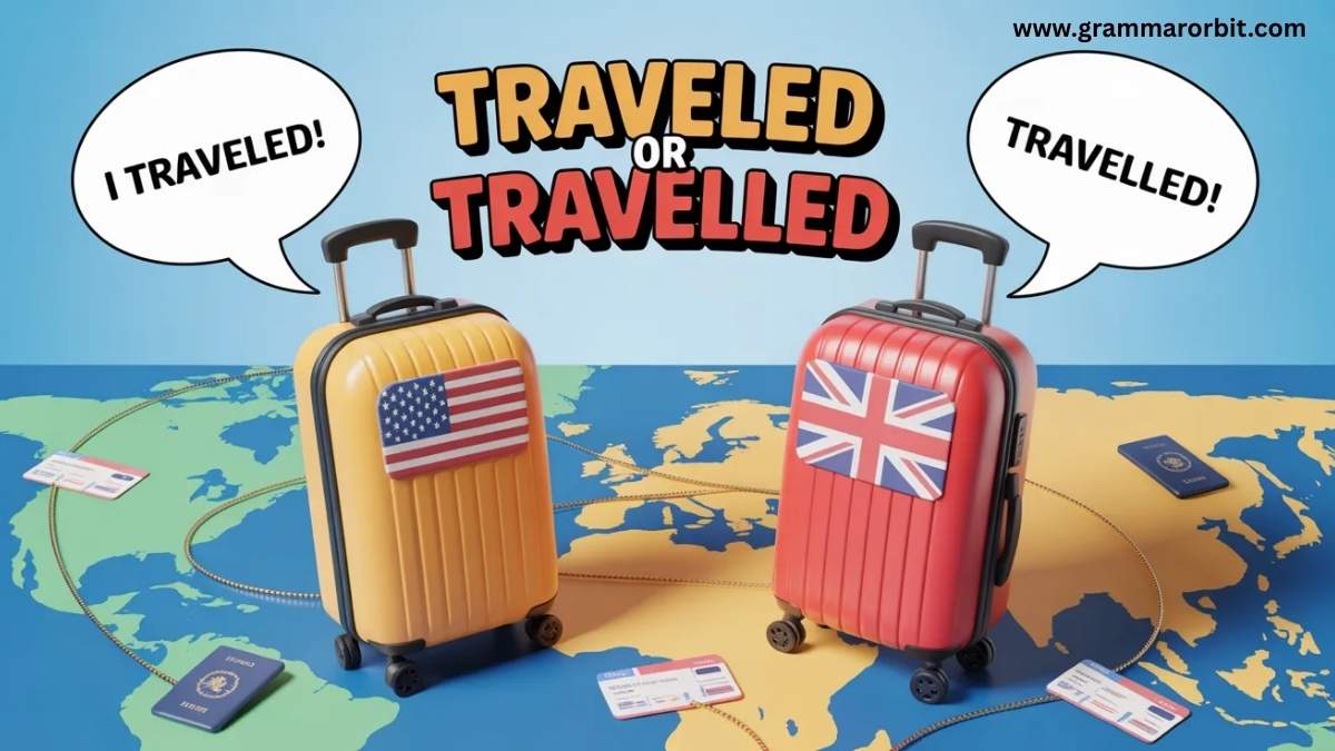 Traveled or Travelled How to Use the Correct Spelling - Grammar Orbit