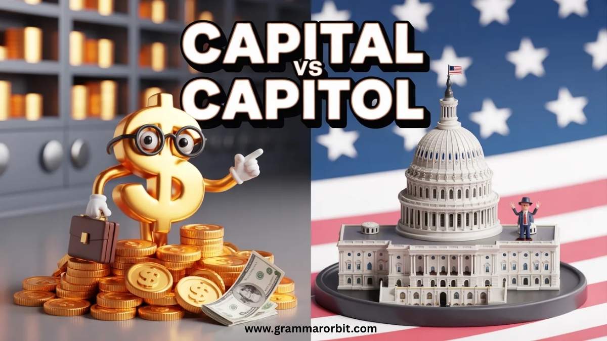 Capital vs Capitol The Complete Guide - Grammar Orbit