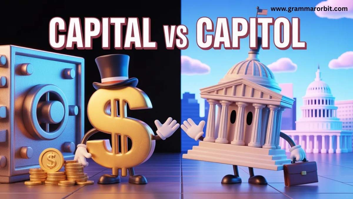 Capital vs Capitol The Complete Guide - Grammar Orbit