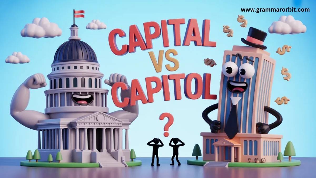 Capital vs Capitol The Complete Guide - Grammar Orbit