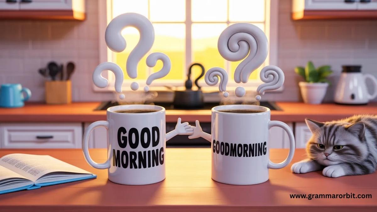 Goodmorning or Good Morning A Complete Guide - Grammar Orbit