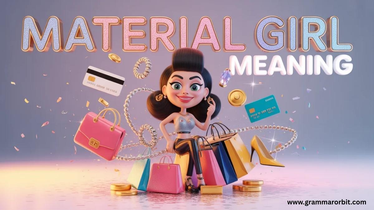 Material Girl Meaning: Definition Origin & Slang Use - Grammar Orbit