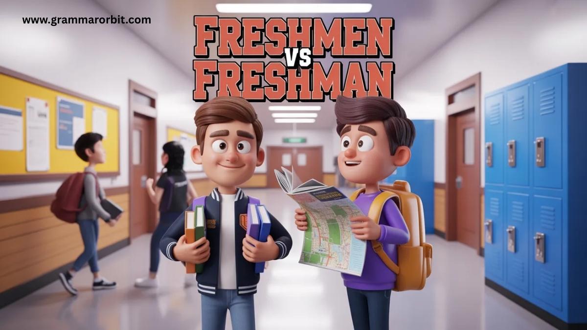 Freshmen vs Freshman Definitive Guide to Correct Usage - Grammar Orbit