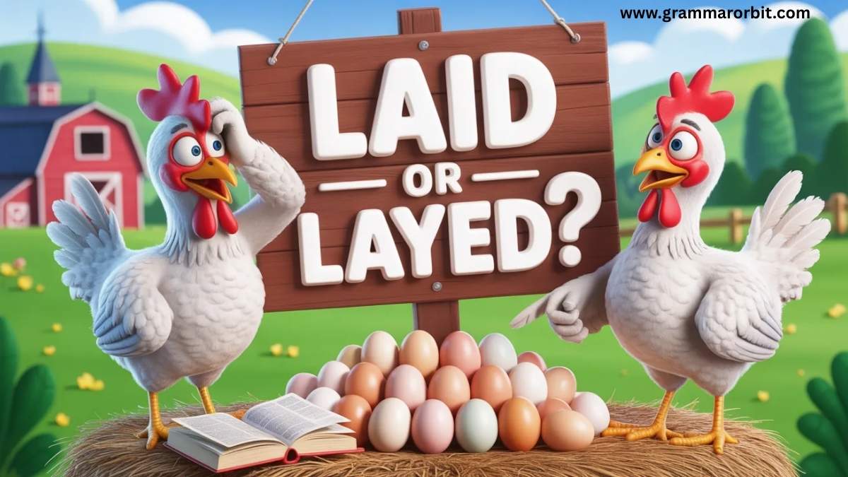 Laid or Layed Which One Is Correct? - Grammar Orbit