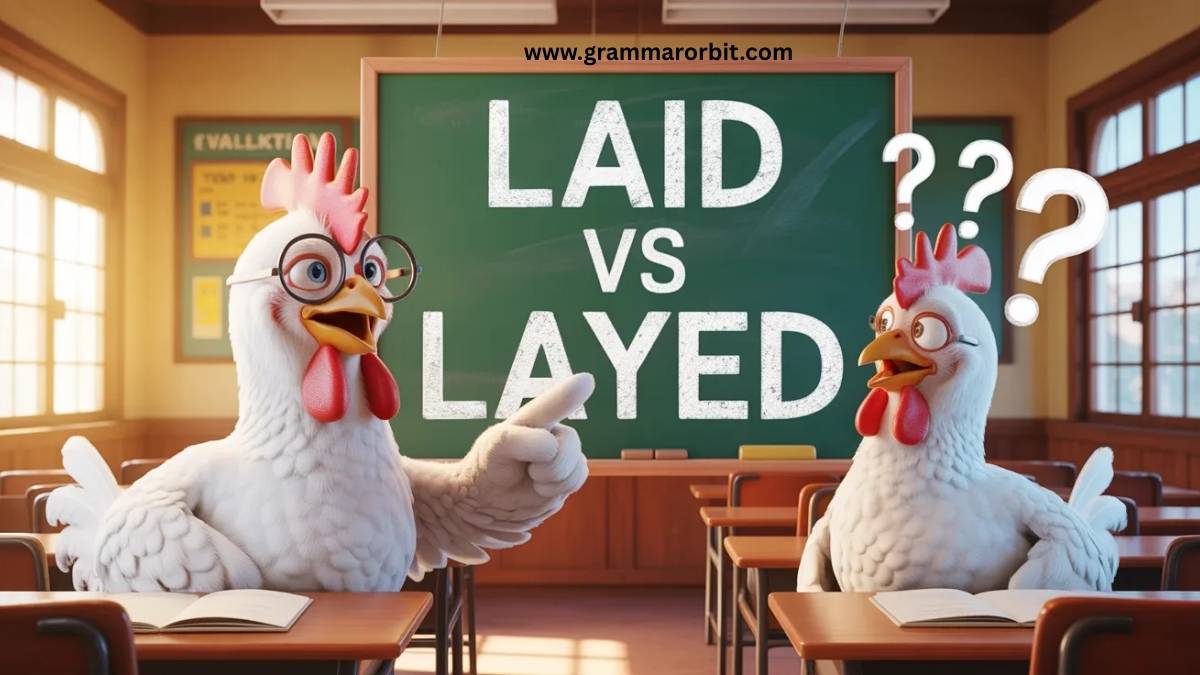 Laid or Layed Which One Is Correct? - Grammar Orbit