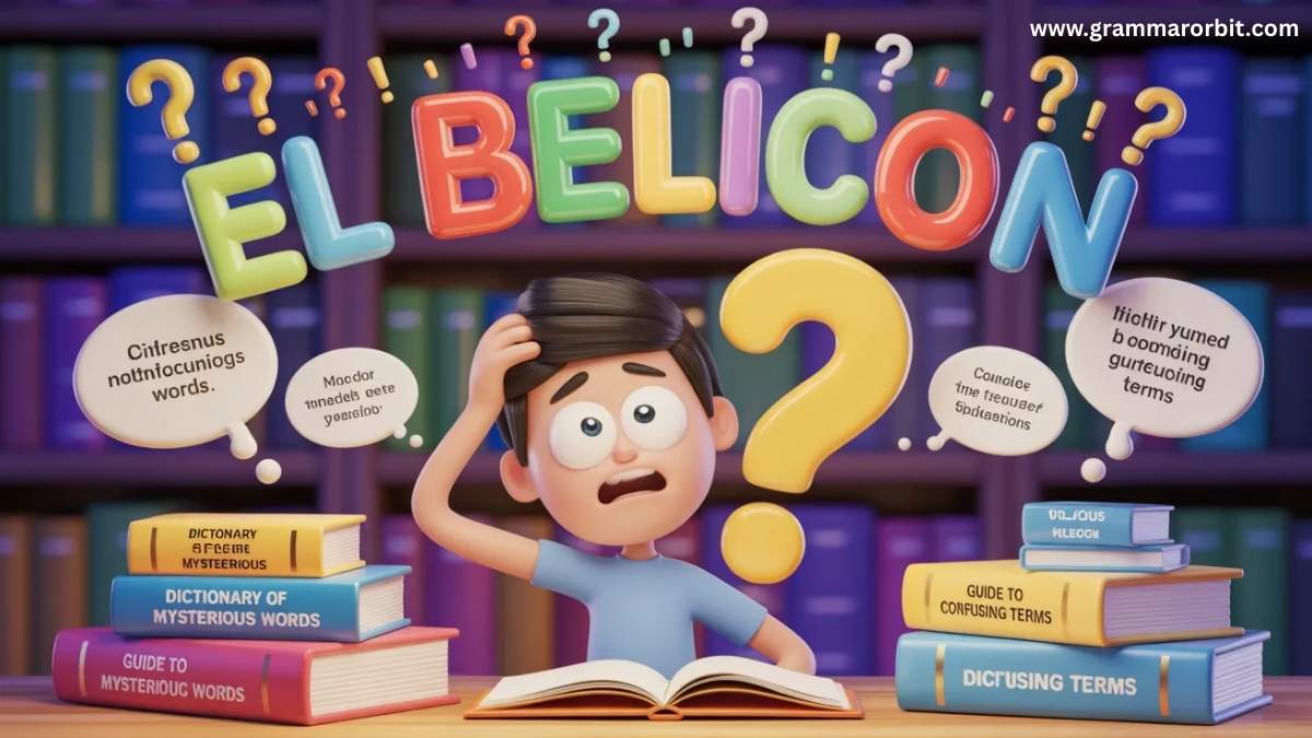 El Belicon Meaning: What You Need to Know in 2026 - Grammar Orbit