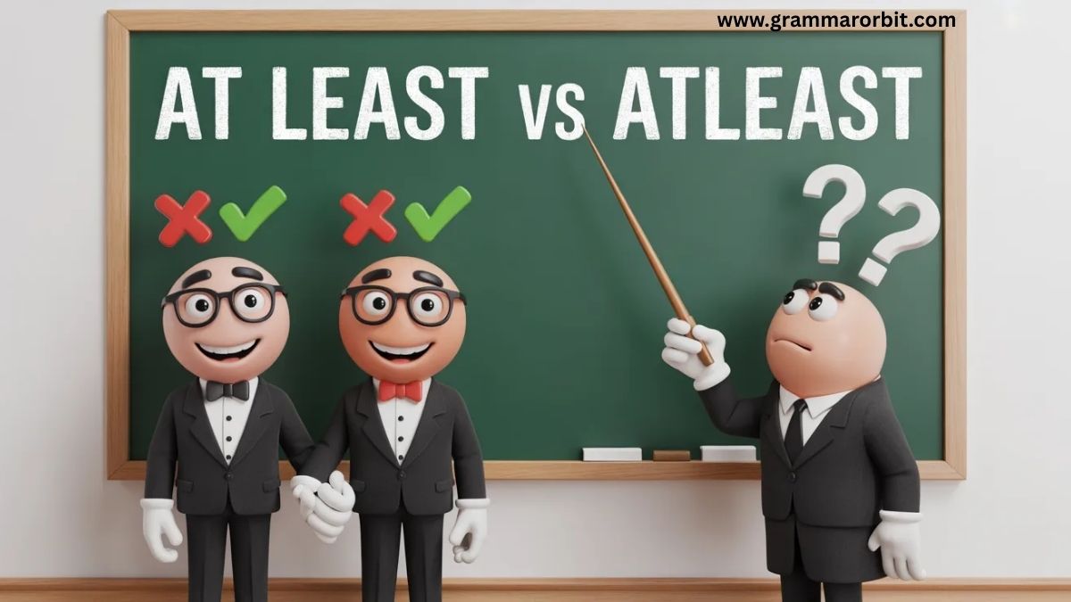 At Least vs Atleast What’s Correct and How to Use It - Grammar Orbit